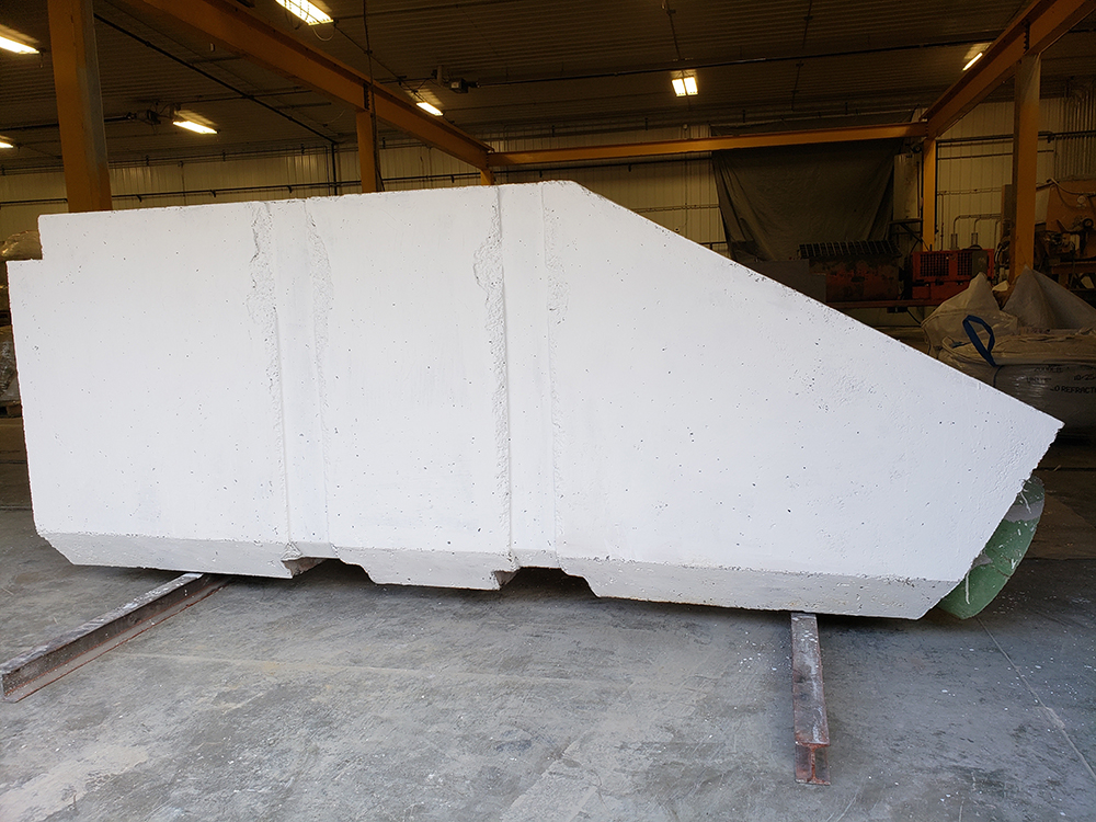High Temperature Precast Refractory Molten Metal Precast Runners and ...
